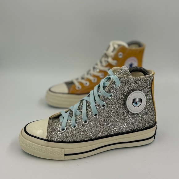 Converse | Shoes | Converse X Chiara Ferragni Paillette Big Eyes Black ...